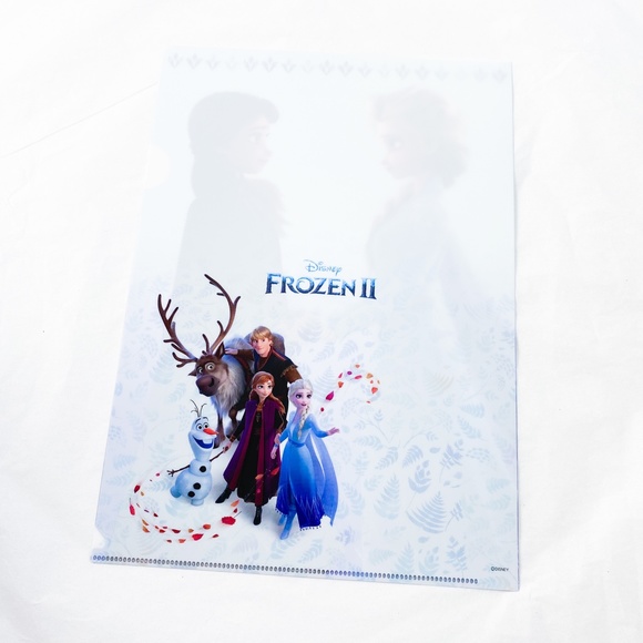 Disney | Office | Disney Frozen Ii Anna Elsa Clear File Folder | Poshmark